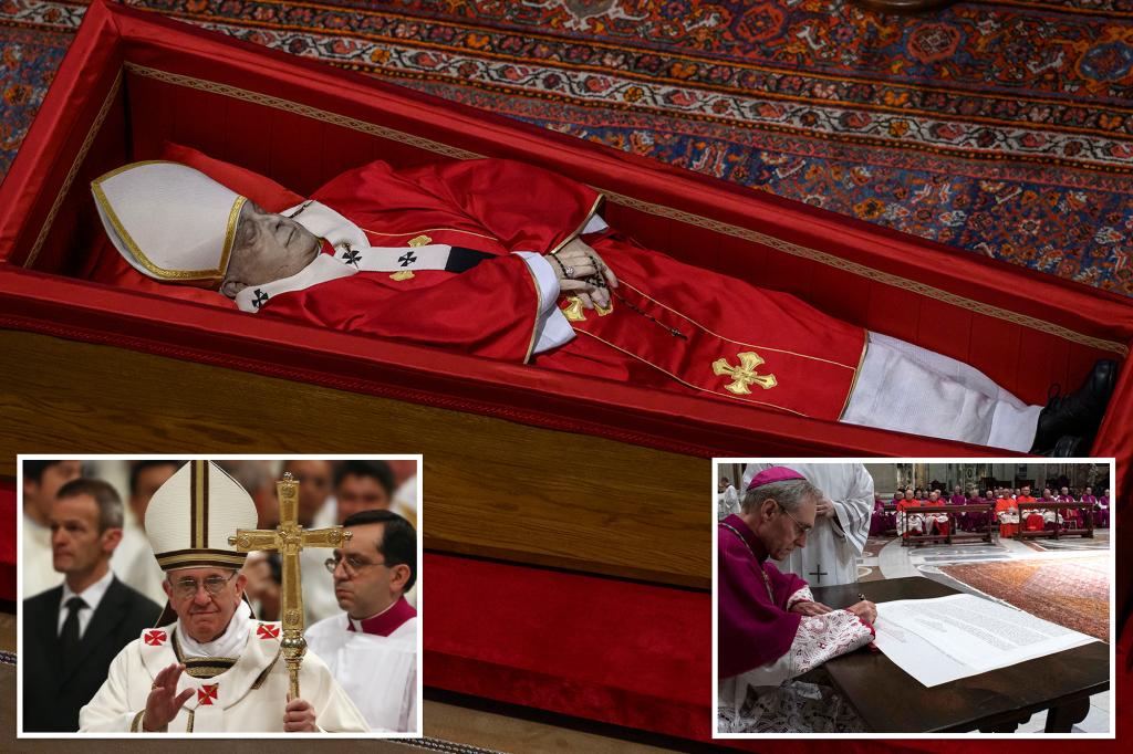 What do the symbolic items at Pope Francis's funeral mean? - USA ...