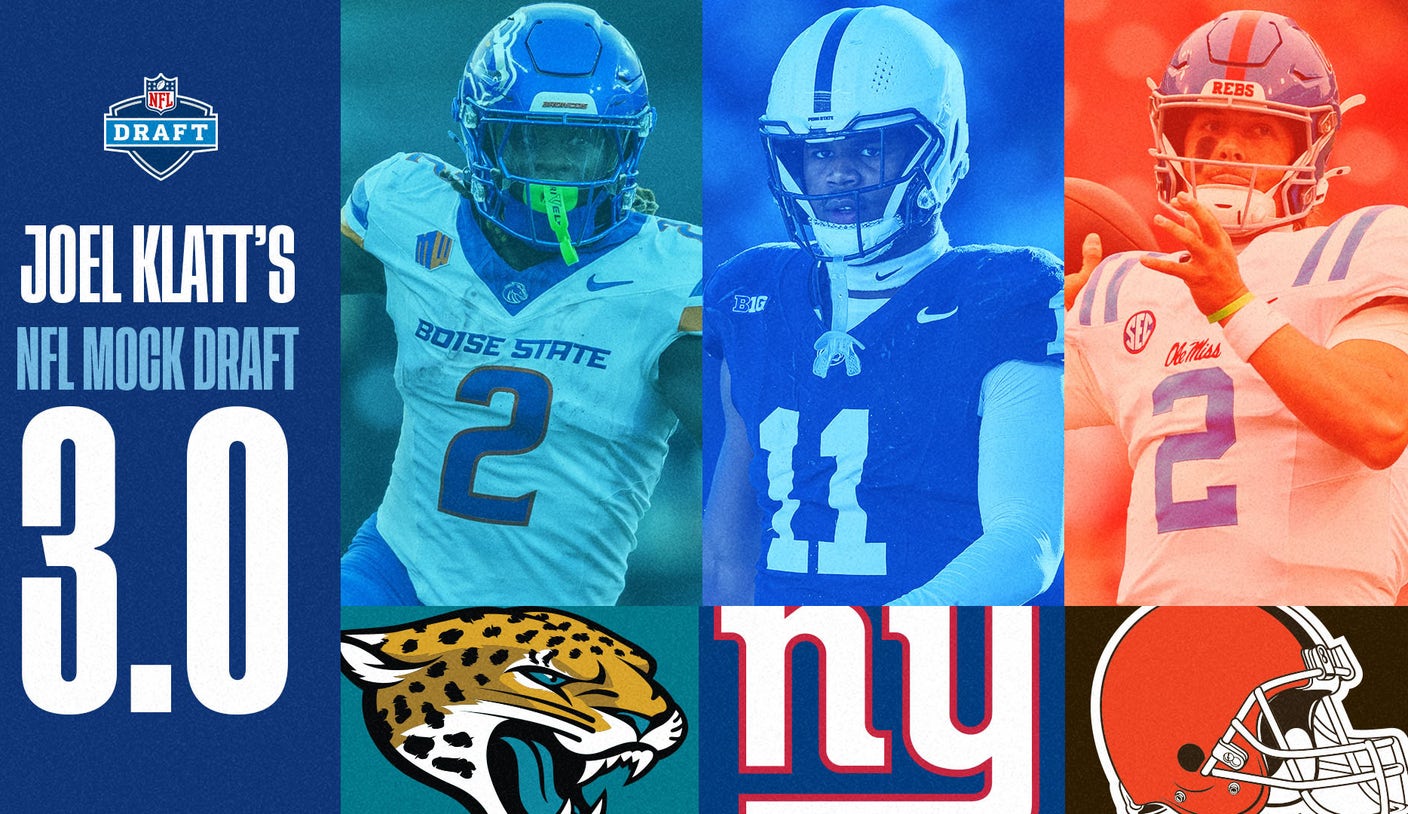 2025 NFL mock draft: Ashton Jeanty goes top 5; who trades up for Jaxson ...